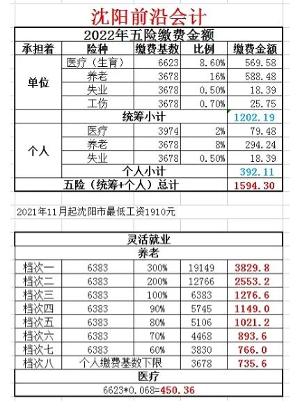 沈阳医保个人账户明细截图