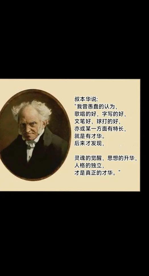 叔本华最经典的名言英语图标