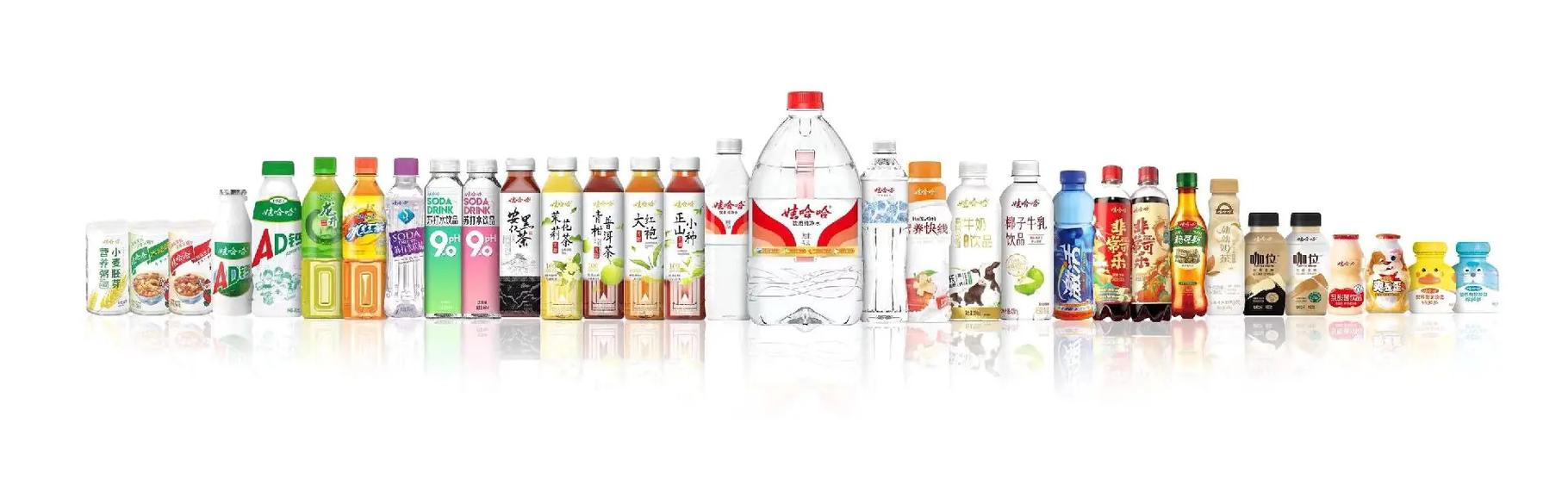 娃哈哈品牌形象口号截图
