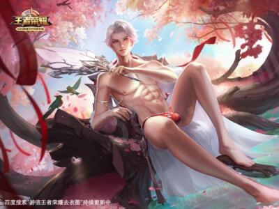 王者荣耀腹肌图片