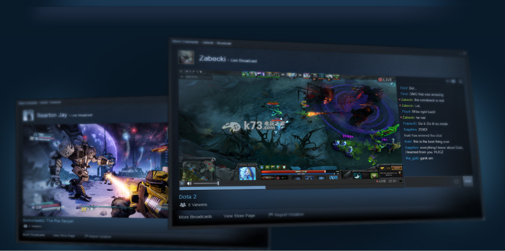 steam主播经常直播的游戏图标