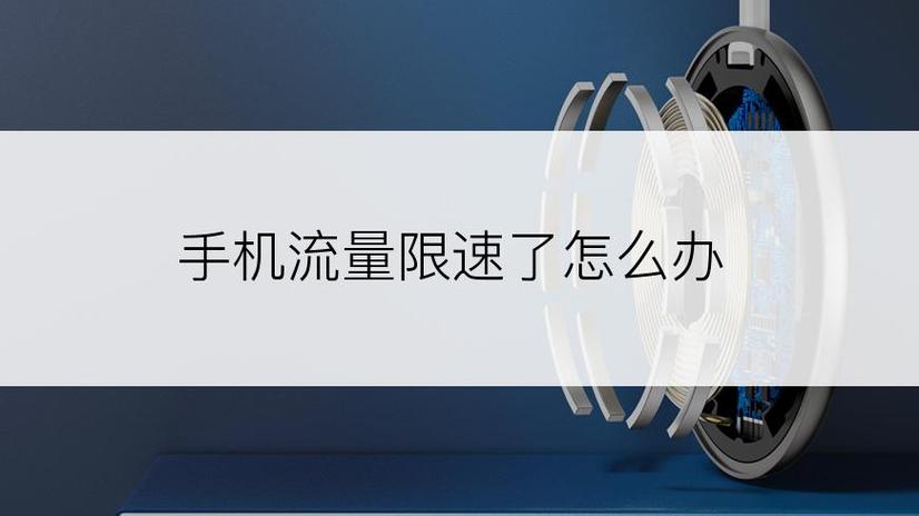 手机流量超了限速了怎么样恢复图标