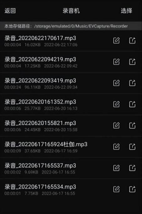 安卓手机内录声音app图标