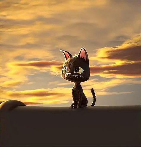 黑猫的正确填充方式图标