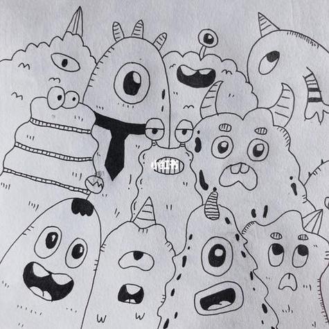 怎样叠怪兽截图
