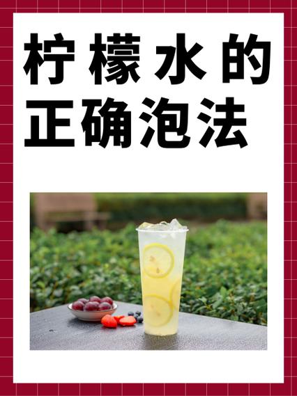 柠檬泡水的最佳搭配图标