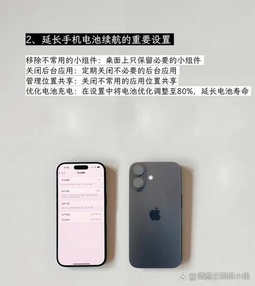 怎么让苹果手机电池更耐用