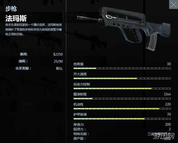 csgo怎么看枪的属性截图