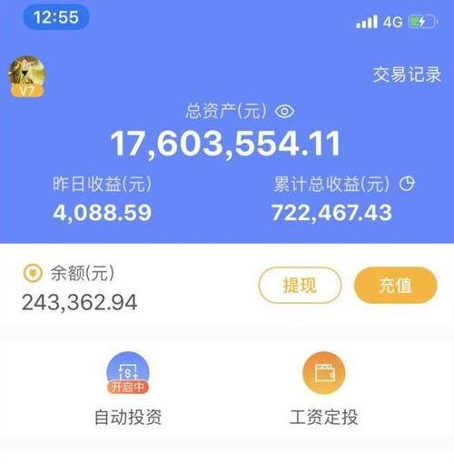 500万余额截图截图