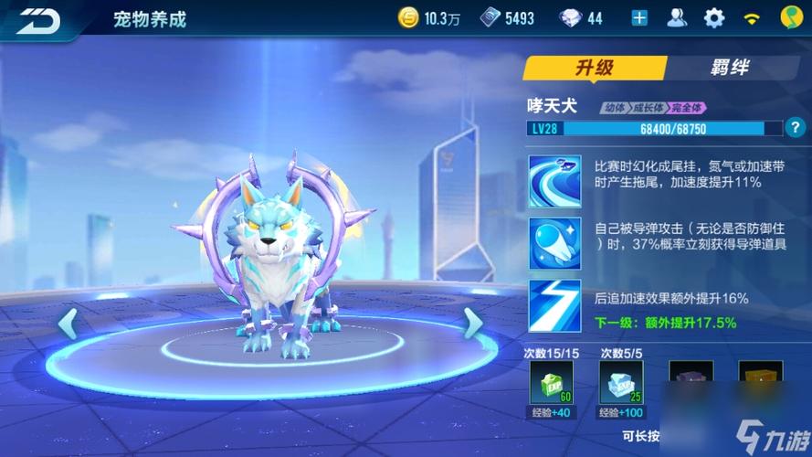 qq飞车宠物能量免费截图
