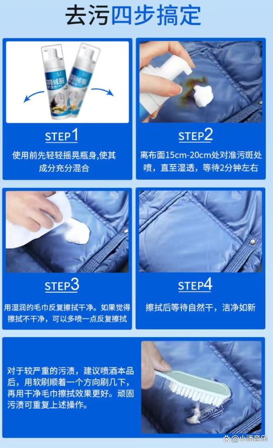如何去除羽绒服油渍图标