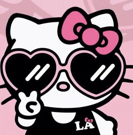 黑色哈喽kitty图片截图