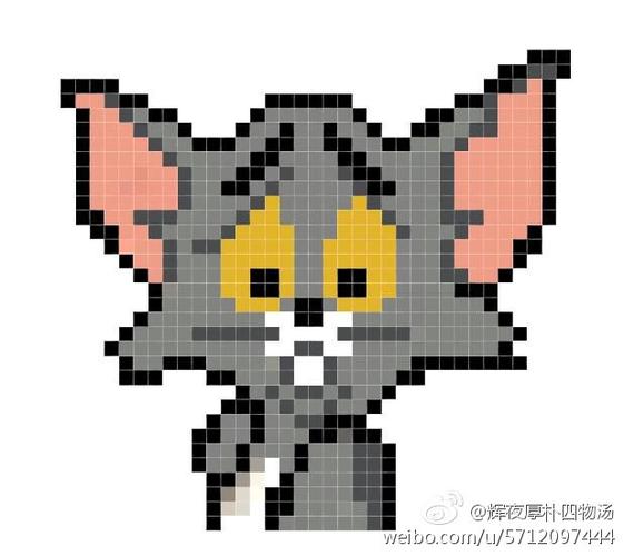 猫和老鼠拼豆豆图纸图标
