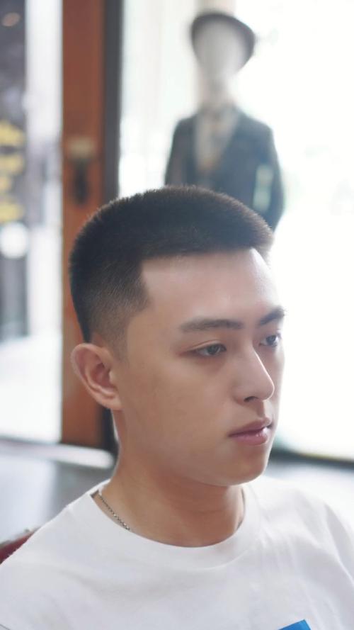 男士碎发寸头截图