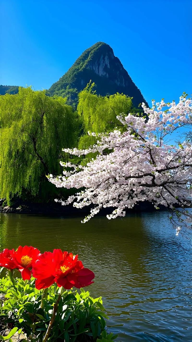 春天图片风景大自然图标