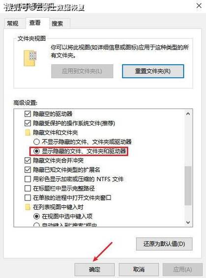 怎么把隐藏文件设置成不隐藏图标