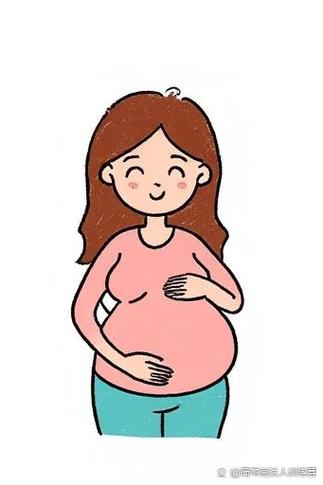 画孕妇妈妈图标