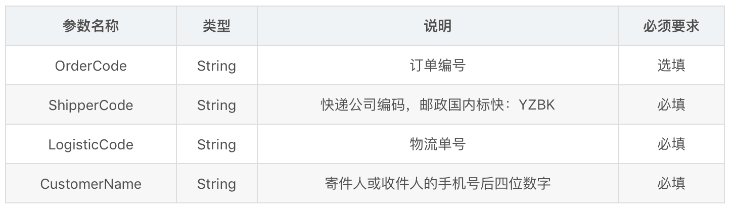 邮政电商标快查询官网