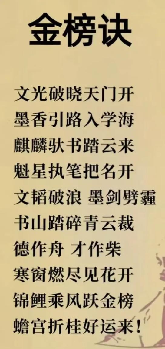 金榜诀最厉害三个咒语图标