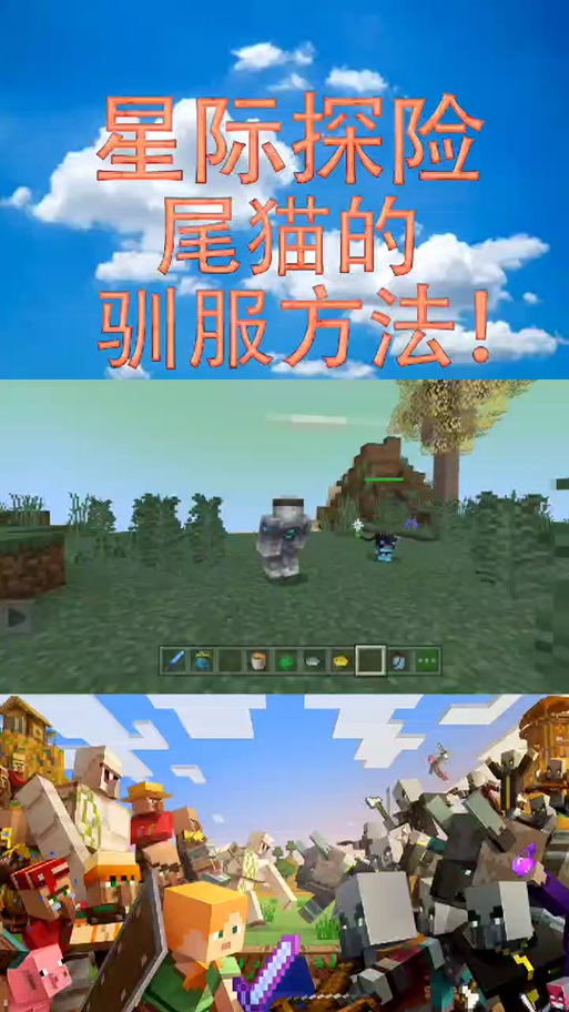 我的世界怎么喂猫吃鱼截图
