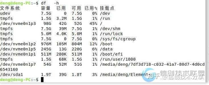 麒麟系统自动挂载硬盘图标