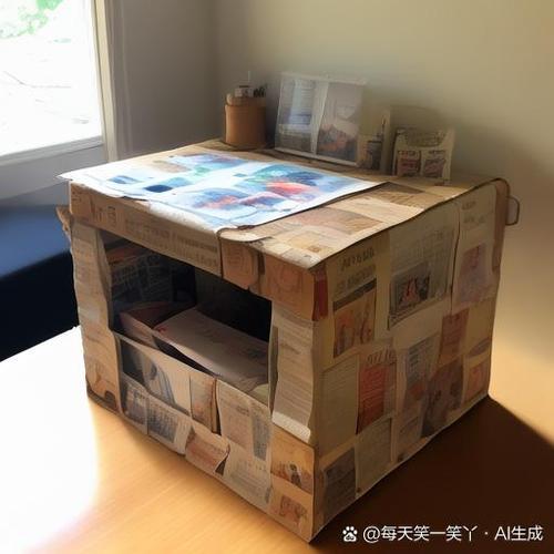 废弃纸盒子可以做什么图标