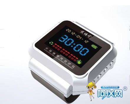 激光治疗仪手腕式视频图标