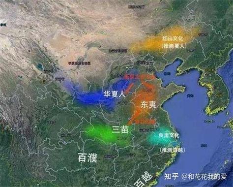 华夏部落和东夷部落图标