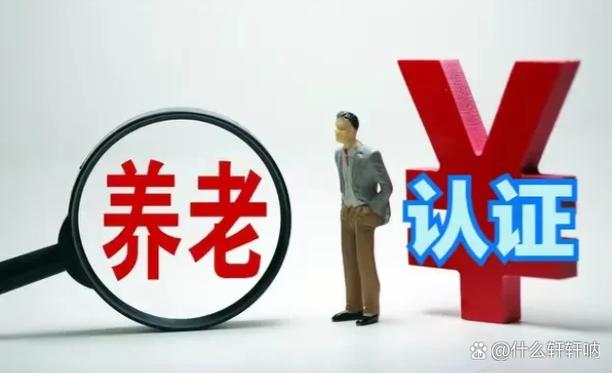 养老金资格认证图标