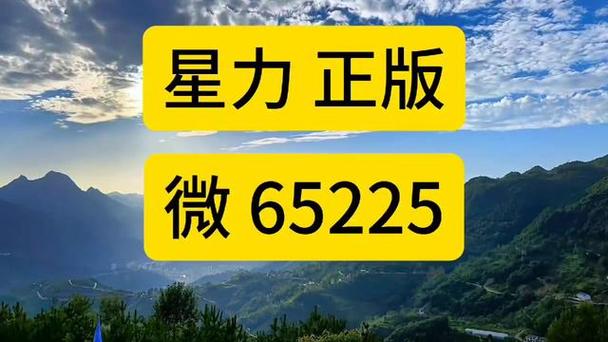 星力客服一截图