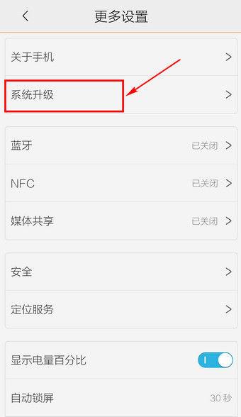 vivo手机系统升级在哪里图标