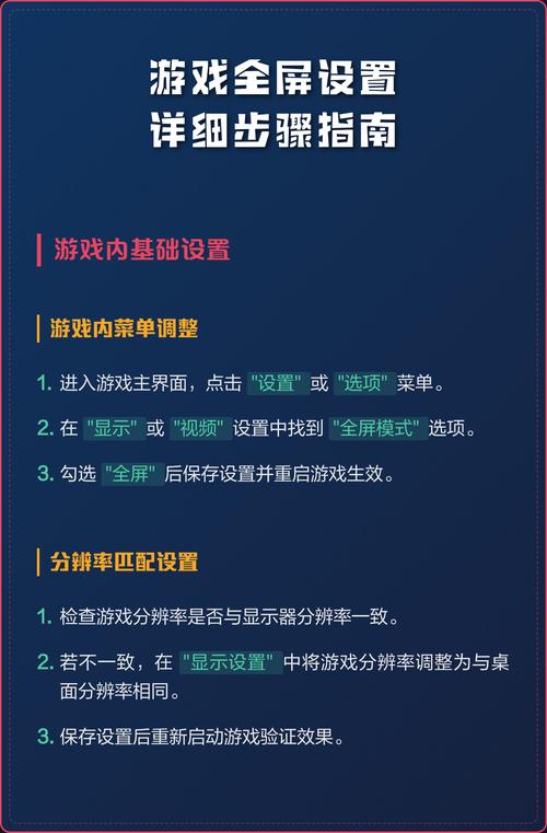 游戏画面全屏的注意事项图标