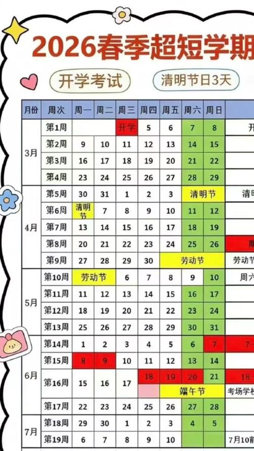 新年开学是几月几号截图