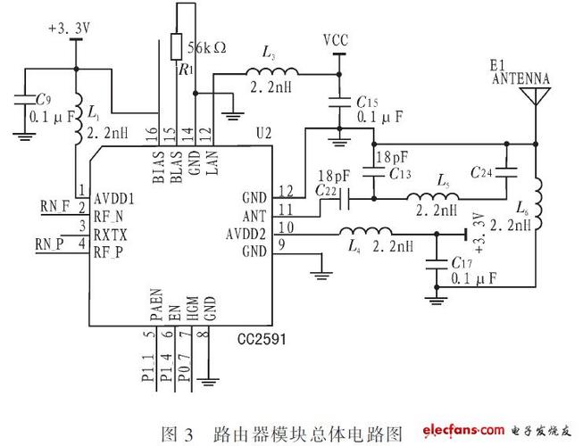 路由器电源电路图图标