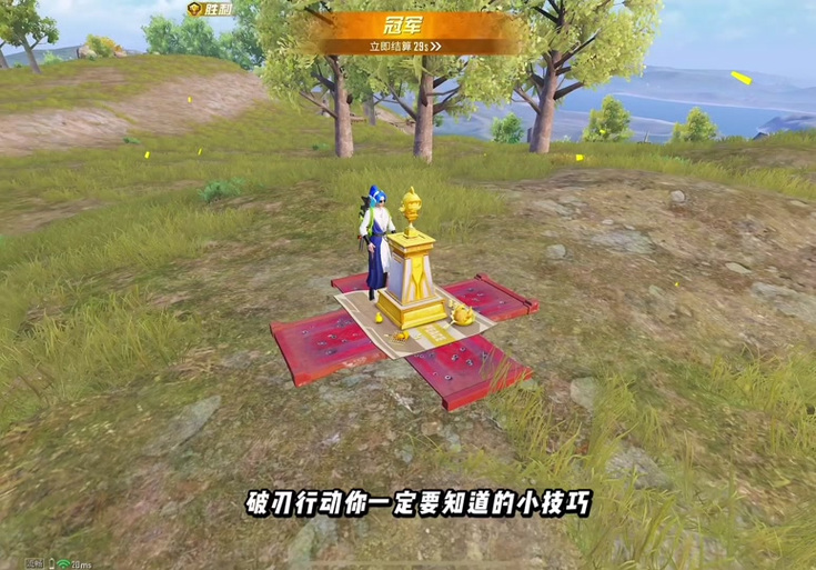 和平精英投掷物怎么变成圆的图标