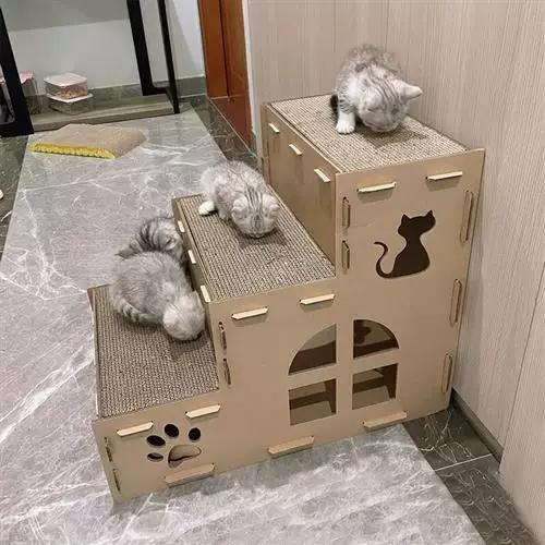 自制纸箱猫窝视频教程图标