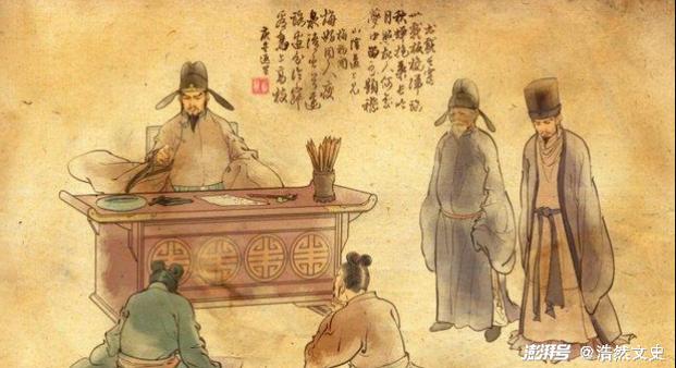 古代官员断案故事图标