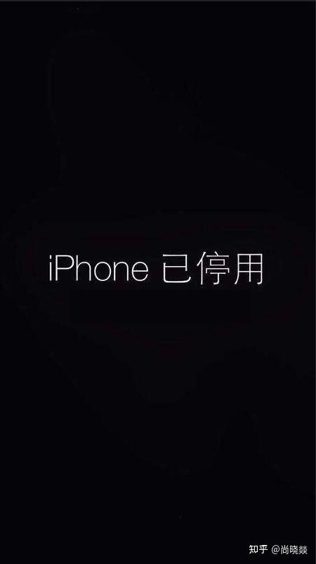 iPhone输错密码不限次数图标