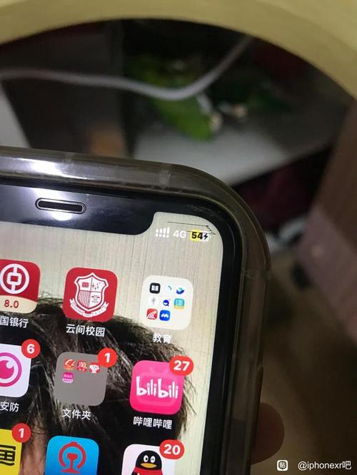 苹果xr屏幕出现一条黑线截图