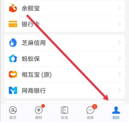 支付宝余额宝明细查询图标
