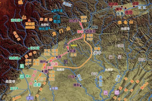 三国时期城池关隘地图图标