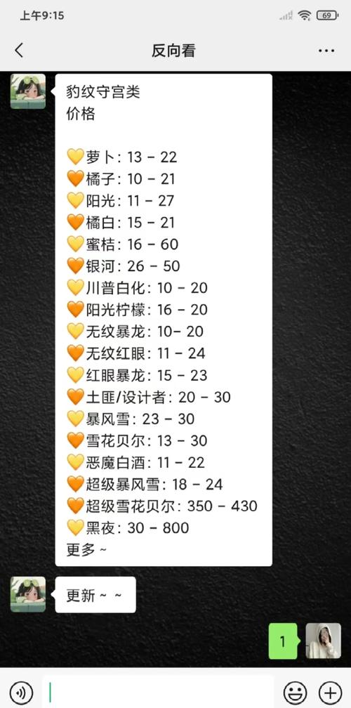 帮派迷宫收费价目表截图