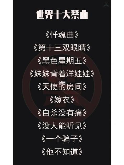 中国十大禁曲歌曲图标