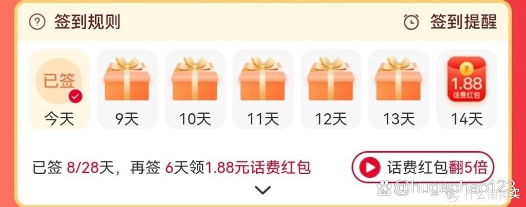 联通每日签到领取流量图标