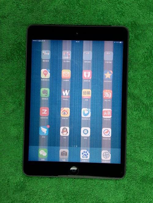 ipad屏幕出现蓝色条纹截图
