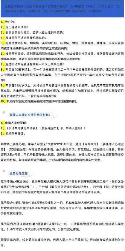 驾驶证注销三年以上恢复流程图标