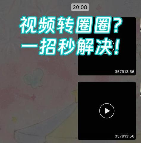 发视频一直转圈是怎么回事?截图