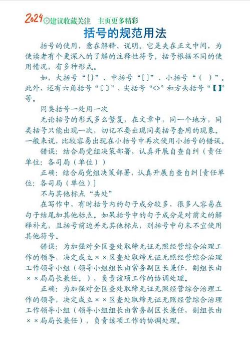 公文小括号里面可以有小括号吗截图