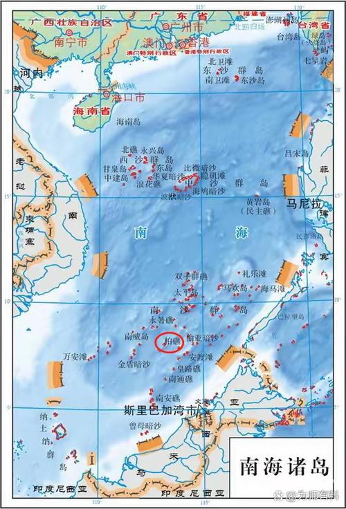 真正的南海在哪里图标