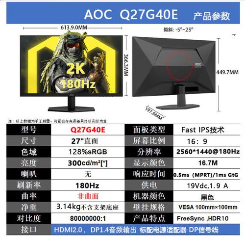 aoc显示器按键功能图标